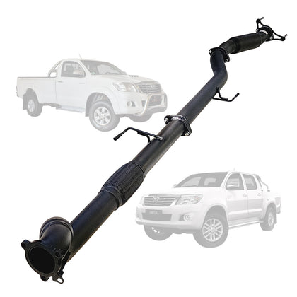Toyota Hilux N70 Exhaust 3" Turbo Back 2005-2015 D4D | DEA Performance